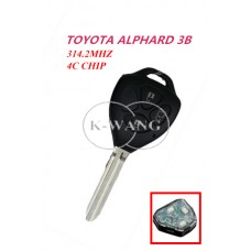 TOYOTA ALPHARD 3B REMOTE KEY/TOYOTA ALPHARD REMOTE